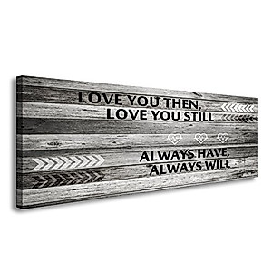 A71841 Wall Art Love You Still Large Wall Art Canvas (Ready To Hang) For Master Bedroom Wall Decor bathroom decor