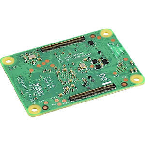 Raspberry Pi Compute Module 4 The Power of Raspberry Pi 4 in A Compact Form Factor, 8GB eMMC 1GB RAM, 2.4/5.0GHz Wi-Fi & Bluetooth 5.0 (CM4101008)