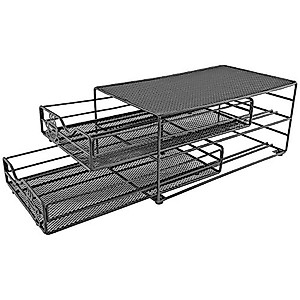 Southern Homewares 36 Pod 2-Tier Storage Drawer Fits Keurig K-Cups