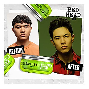 TIGI Bed Head Manipulator Matte Hair Wax Paste with Strong Hold 2.01 oz