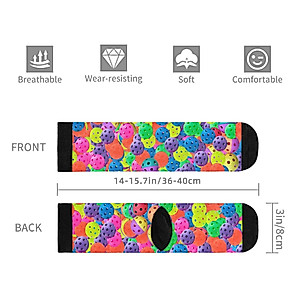Pickleball Novelty Socks For Women & Men One Size