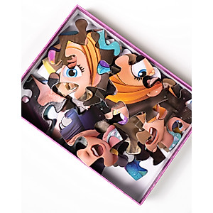 A For Adley Merch A For Adley Lost Mermaid Puzzle Activity, with Original Design of Melody The Mermaid Based Off The Official Spacestation Animation Adley Cartoon