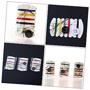 COHEALI 300 Sets Mini Sewing Kit Button Sewing Tool Travel Accesories Travel Accessories Items for Wedding Welcome Bags Emergency Sewing Kit Sewing Safety Pin for Sewing Supplies Household