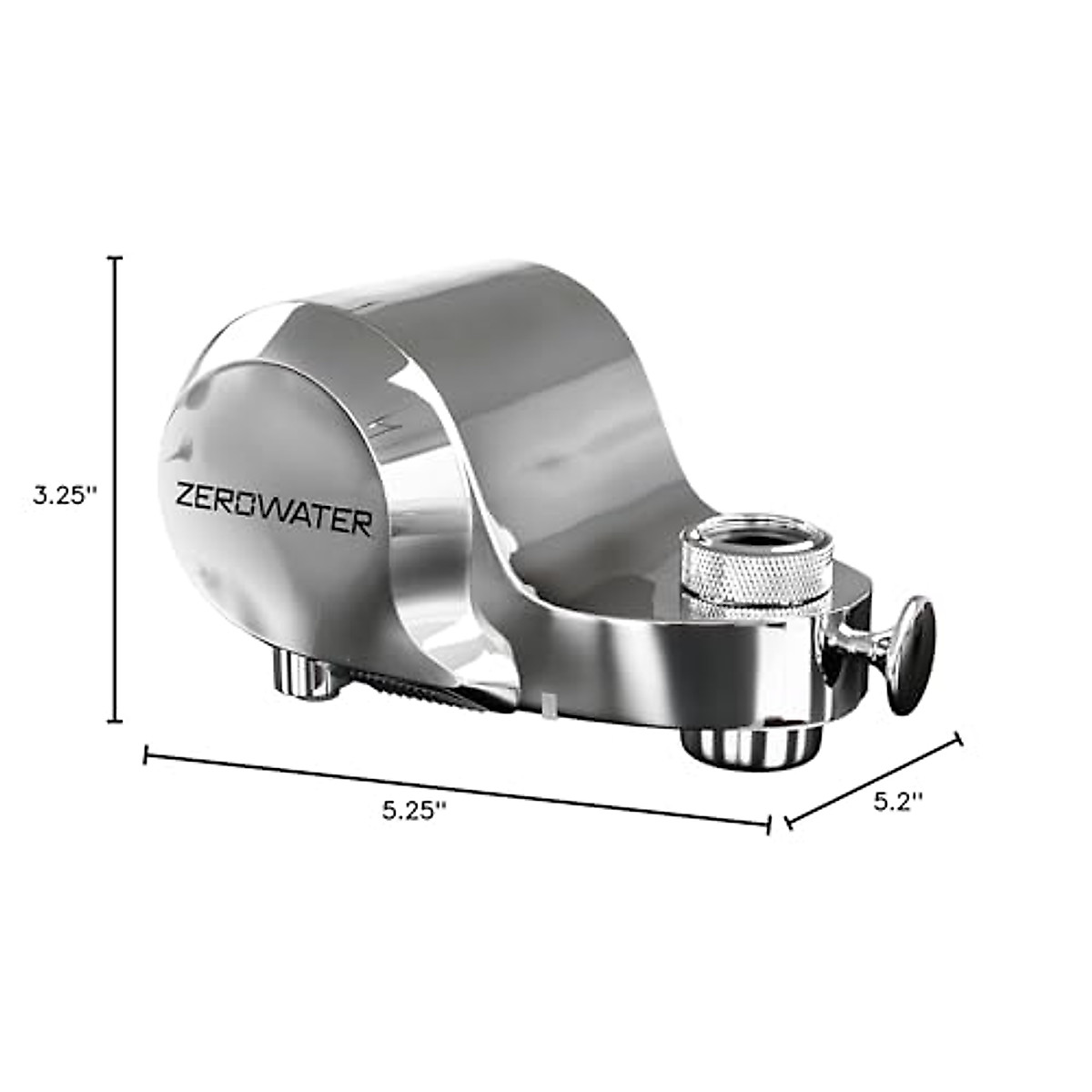 ZeroWater Chrome Faucet Mount