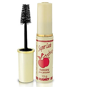 By Apple Super Lash Mascara 6 Pack Mexican Mascara Promotes Natural Growth Full Volume Lashes Length Fierce Long Lasting Intensified Eye Makeup 5 Black plus 1 clear Set