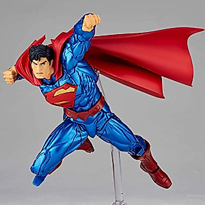 Kaiyodo Amazing Yamaguchi: Superman Action Figure, Multicolor