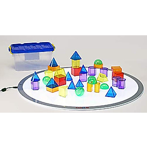 TickiT 9241 Translucent Geometric Shapes (Pack of 36)