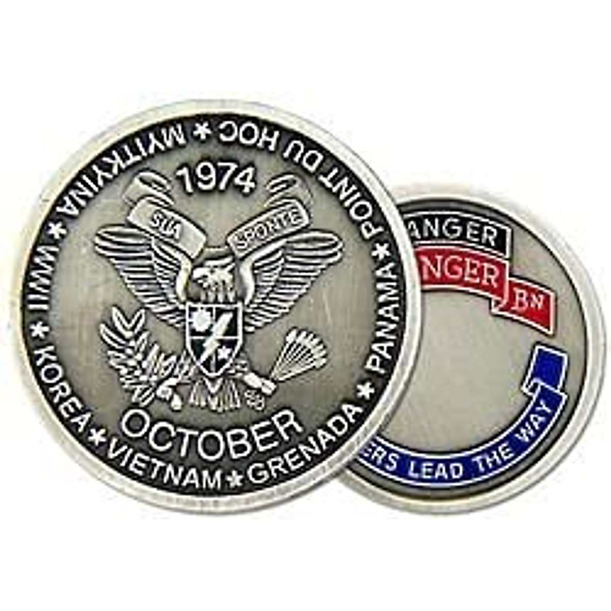 HMC US Army Ranger 2nd Ranger Battalion Challenge Coin