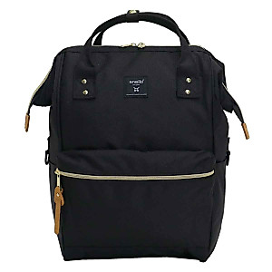 anello(アネロ) Base Backpack (R), Black (Black 19-3911tcx)