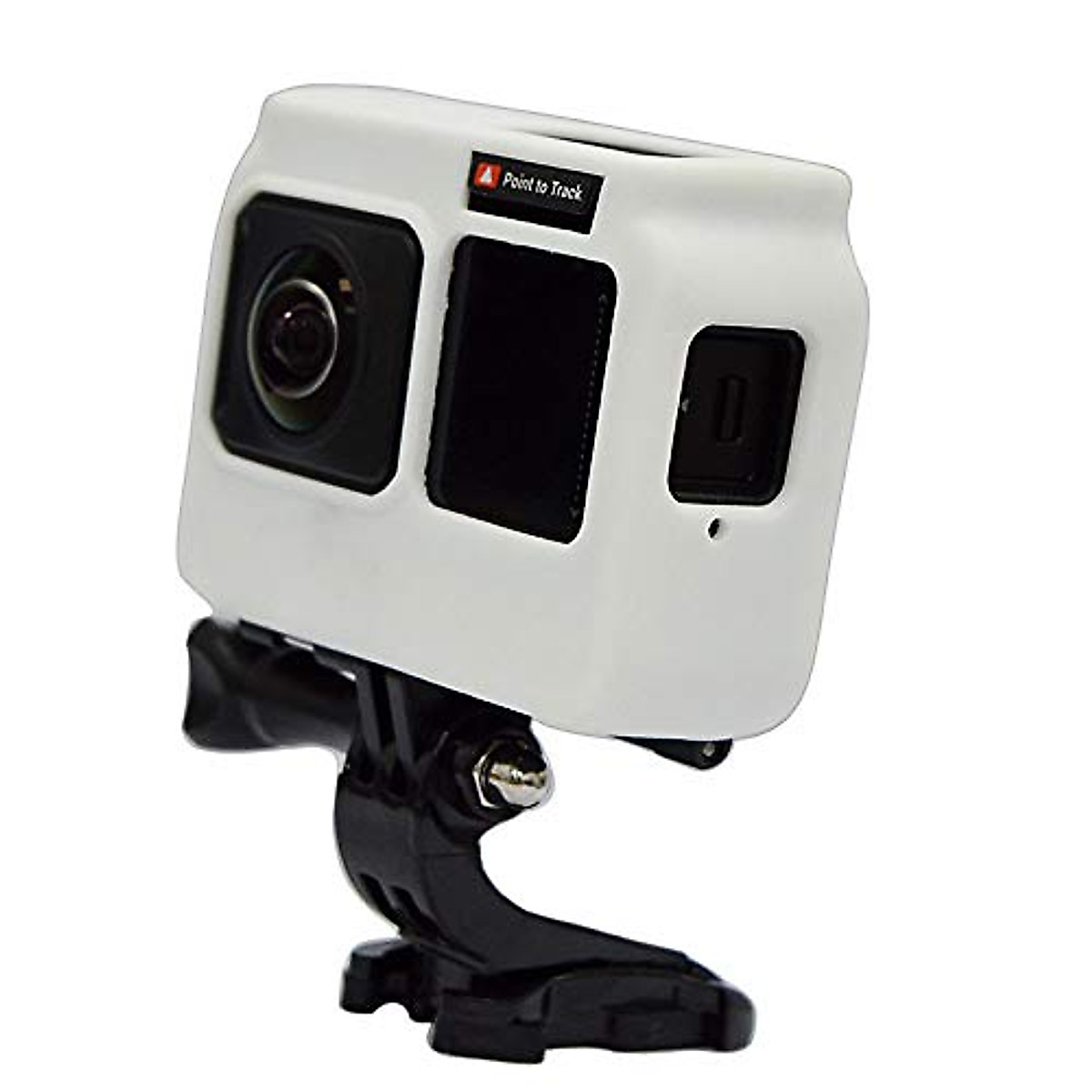 For Insta360 ONE R Camera Silicone Protective Case Insta360 ONE R Silicone Case Camera Accessories Protective Case for Panoramic Accessories Lens (Insta360 ONE R, Red) A452