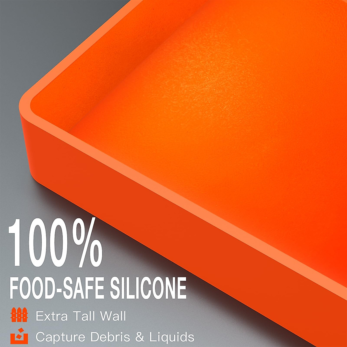 Silicone Griddle Mat Cover for Blackstone, 28 Inch Food Grade Silicone Grill Buddy Mats for Blackstone, Reusable&Durable Heavy Duty Griddle Accessories, All Season Cooking Surface Protective Cover