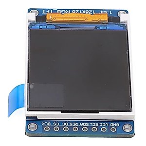 Kadimendium Color Display, Compact 1.44in PCB Clear LCD Display SPI Interface for SCM