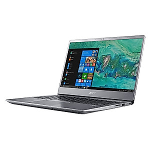 acer Premium Swift 3 Laptop, 14" LED-Backlit Widescreen FHD IPS Display, Intel Core i5-8250U Processor up to 3.4GHz (>i7-7500u), 8 GB DDR4, 256 GB SSD, Fingerprint Reader, Win10, Silver