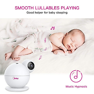 iBaby i2 Breathing Smart Baby Monitor and iBaby M8 2K Baby Camera Monitor, Night Vision, 2 Way Talk, Compatible with Smartphone.