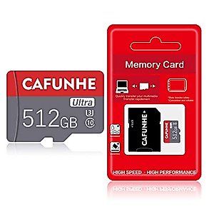 512GB Micro SD Card 512GB with Adapter High Speed Card Class 10 Memory Card for Android Smartphone,Digital Camera,Tablet and Drone MicroSD （512GB）