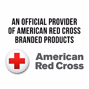 American Red Cross Officially Licensed Product |3-Day Emergency Preparedness Deluxe Backpack | 72 Hour Survival Supplies for 4 People | Water, Phone Charger, Blanket, Food