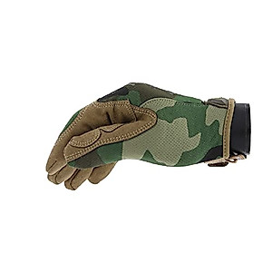 Mechanix Wear - Original Woodland Camo Tactical Gloves (Small, Camouflage)