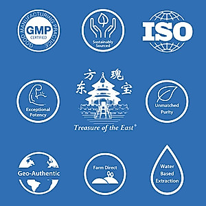 Treasure of the East, Jade Windscreen - Yu Ping Feng San (5:1 Concentrated Herbal Extract, 100 Capsules)