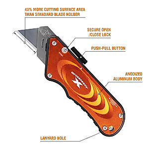 Olympia Tools Turboknife X Utility Knife 33-133, Yellow