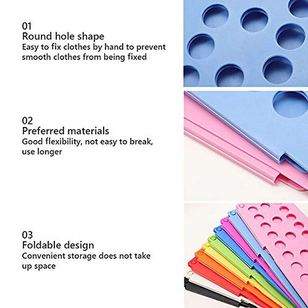 Shirt Folding Board t Shirts Clothes Folder 19" x 16" Adjustable T-Shirt Clothes Fast Folder Folding Board Laundry Organizer for Child US Stock