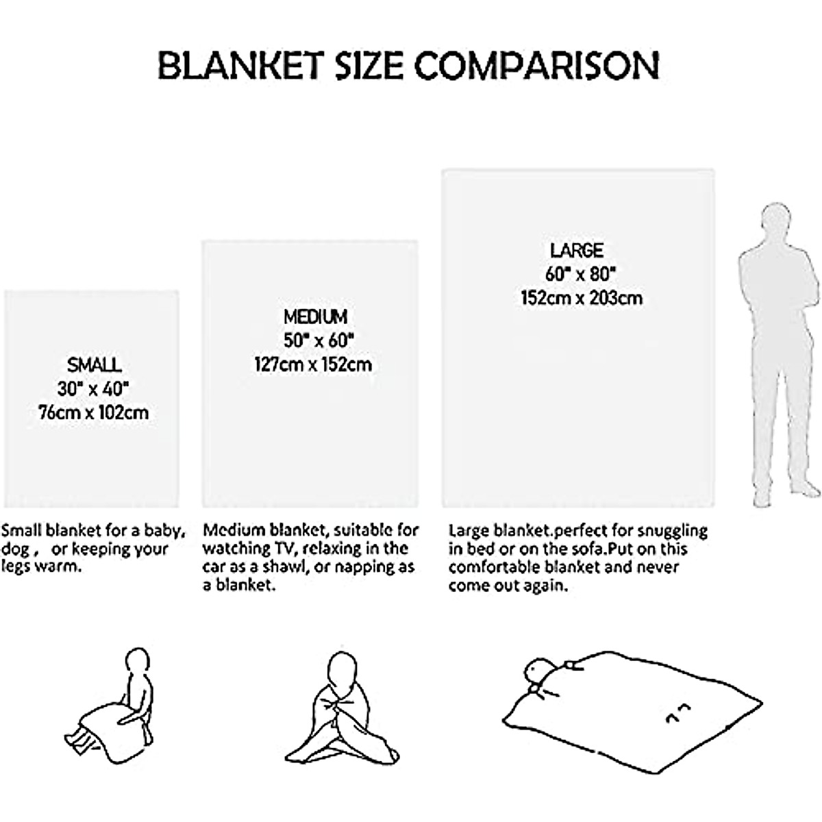 KEEPASSION Customized Blanket with Text Custom Blanket Personalized Flannel Throw Blankets for Adult Kid Birthday Christmas Halloween Mothers Fathers Valentines Day Gift (Purple, 30"x40")