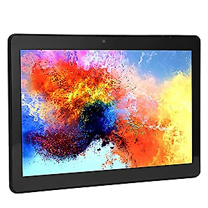 PUSOKEI 10in Tablet for Android 11,Dual Cards Dual Standby 2GB 32GB 1960x1080 IPS HD 3G Calling Tablet,Dual Camera & MT6592 Octa Core CPU for Study Game(us)