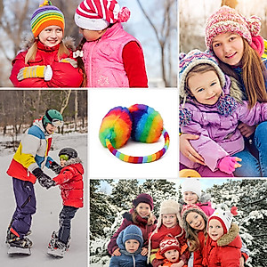 Flammi Kids Winter Earmuffs Warm Faux Fur Ear Warmers