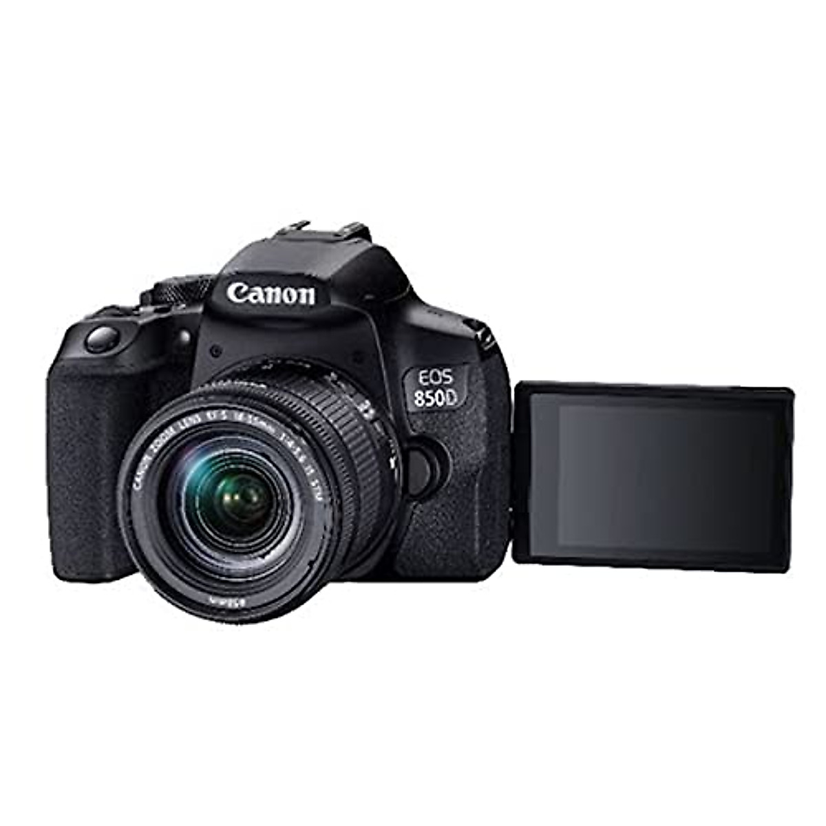 Canon Intl. EOS 850D (Rebel T8i) DSLR Camera with 18-55mm STM & Canon EF 75-300mm III Lenses + MF 420-800mm Zoom Lens + 128GB Memory + Filters + Flex Tripod + Professional Bundle (Renewed)