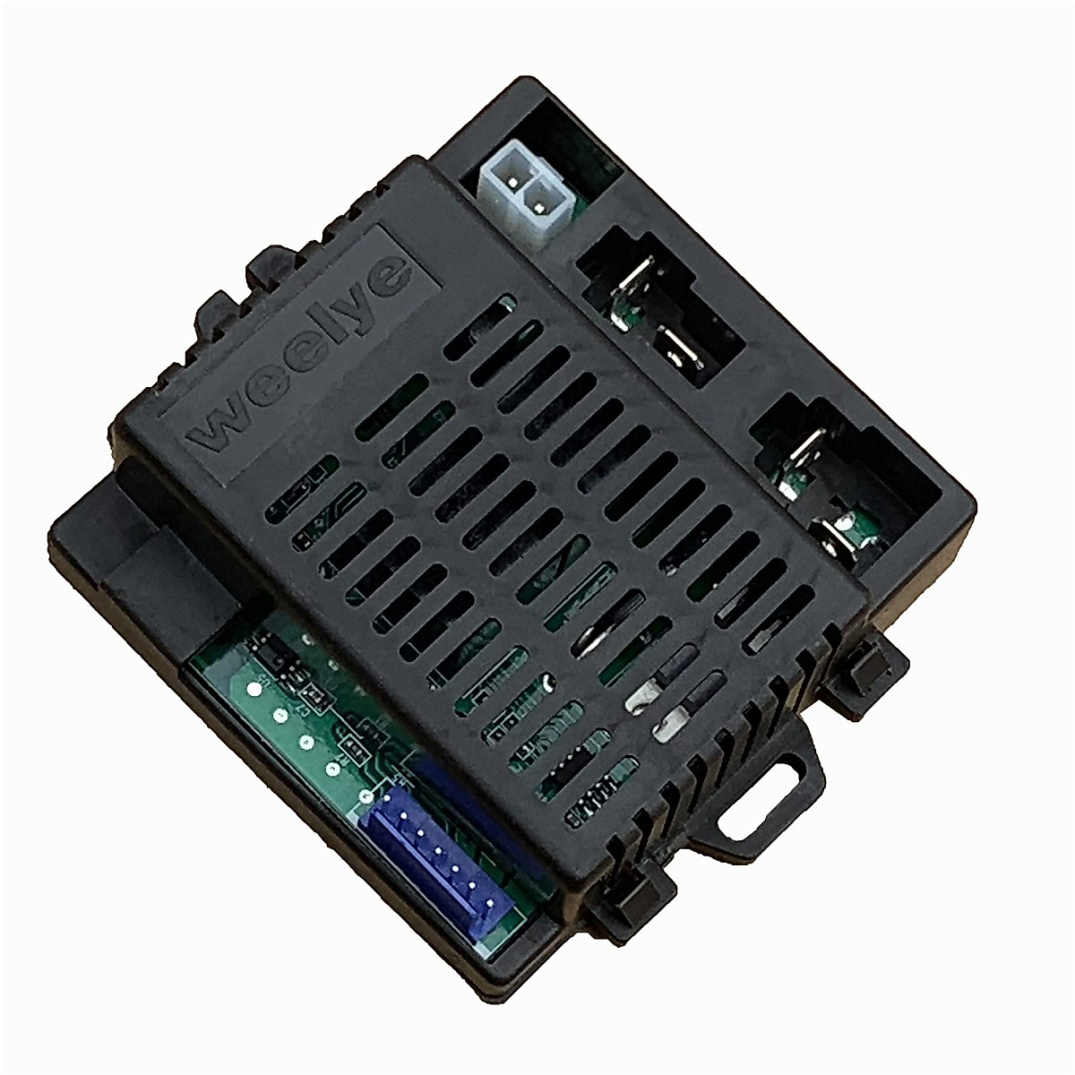 WEELYE RX7 2.4G Bluetooth Remote Control and Receiver Kit Kids Powered Ride On Car,Controller Control Box Accessories for Children Electric Ride On Car Replacement Parts