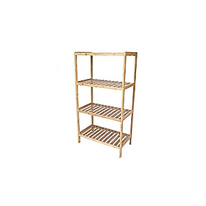 Proman Products Bamboo 4 Tier Shelf