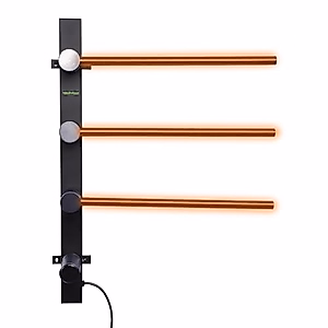 Heated Towel Warmer - Versatile Bath Towel Warmer Towel Rack Warmer - LED Display Towel Dryer Rack Towel Warming Rack for Bathroom Kitchen