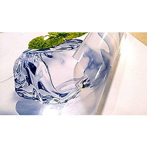 Printable Vinyl Sticker Paper Translucent Waterproof 8.5 x 11 Standard Letter Size Quickly and Holds Ink Beautifully（16 pcs）