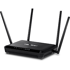 TRENDnet AC2600 MU-MIMO, Wireless Gigabit Router, Equipped with Beamforming Antennas ideal for extreme 4K streaming and Lag Free gaming, TEW-827DRU (Renewed)