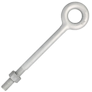1" X 12" Galvanized Regular Eyebolt