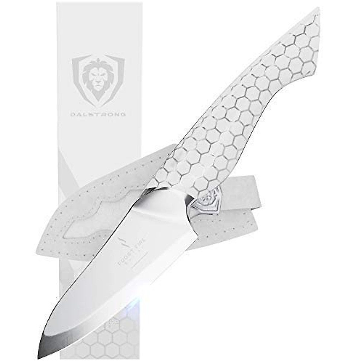 Dalstrong The Frost Fire Series 7" Santoku Bundled With The Frost Fire Series 3.5" Paring Knife