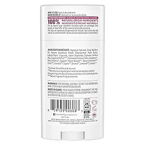 Schmidt's Aluminum-Free Vegan Deodorant Rose & Vanilla with 24 Hour Odor Protection 2 Count for Women and Men, Natural Ingredients, Cruelty-Free, 2.65 oz