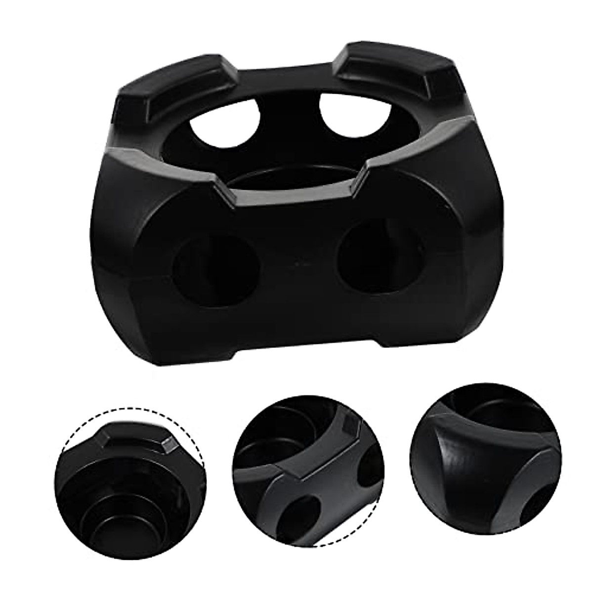 DOITOOL Korean Bbq Grill 1pc Barbecue Stove Camping Burner Portable Charcoal Grill Stove Food Cooking Stove Hotel Supplies Outdoor Aluminum Alloy Black Charcoal Grills