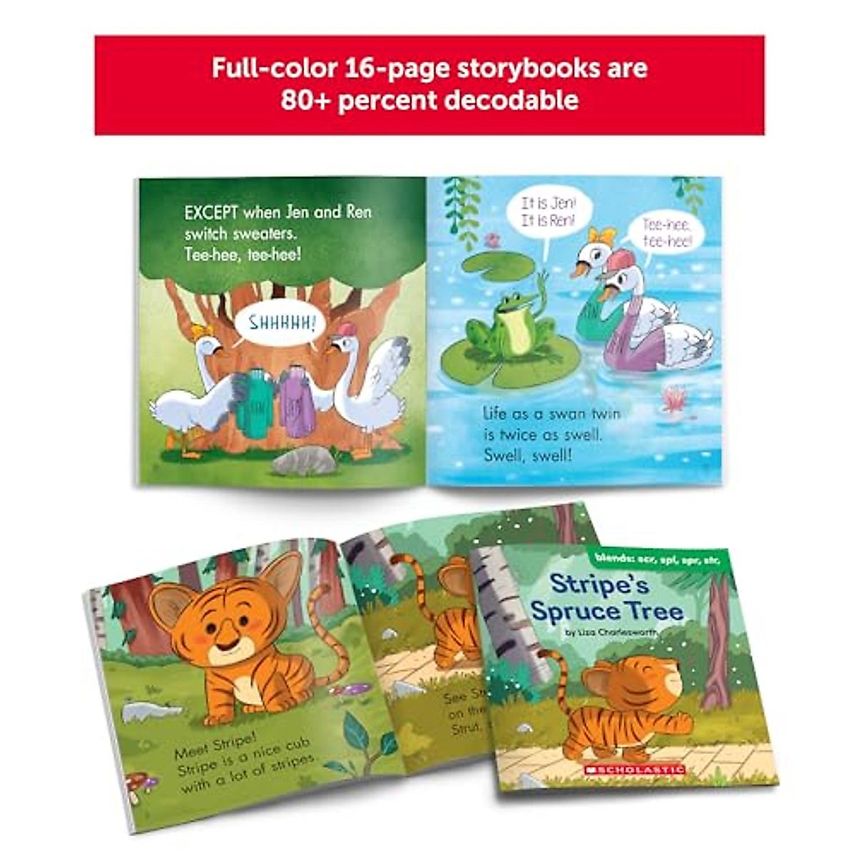 Scholastic Laugh-A-Lot Phonics: Blends & Digraphs (Parent Pack) Boxed Set, Paperback, 12 per Pack (SC-736582)