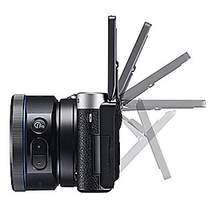 Samsung Electronics EV-NX500ZBMIUS NX500 28 MP Wireless Smart Compact System Camera with Included Kit Lens
