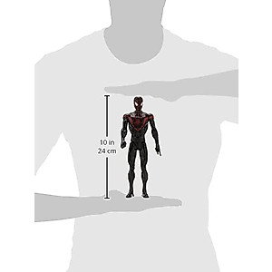 Spider-Man Marvel Titan Hero Series Mile Morales 12"-Scale Super Hero Action Figure Toy Great Kids for Ages 4 & Up