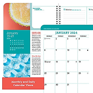 Prevention 2024 Calendar & Health Planner; Get 365 days of inspiration to simplify and celebrate your life and stay organized
