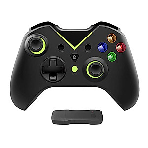 QUMOX Game Controller Joystick for X-box-One X-Series X PS3 Console Gamepads with 2.4G Receiver