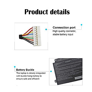 PA5208U-1BRS Battery for Toshiba Chromebook CB35-B3330 CB35-B3340 CB35-C3300 CB35-C3350 Satellite P55W P55W-C5200X P55W-C5314 P55W-C5316 P55W-C5204 P55W-C5208 E45W-C4200X L55W-C5278D L55W-C5259-1