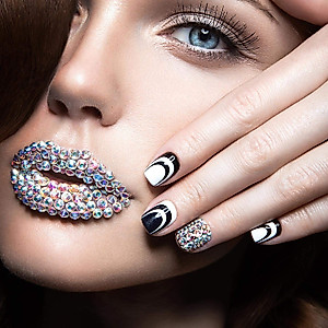 Halloween 10 Sheets Eye Body Face Gems Rhinestone Stickers Self Adhesive Rhinestones Rainbow Face Gems for Women Festival Accessory and Nail Art Decorations Bling