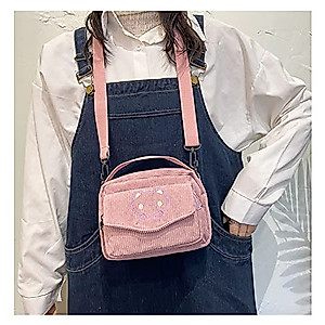 Crossbody Bags for Women Corduroy Hobo Bag Small Cell Phone Purse Cute Tote Bags Satchel Bag Shoulder Bag Handbag 2023