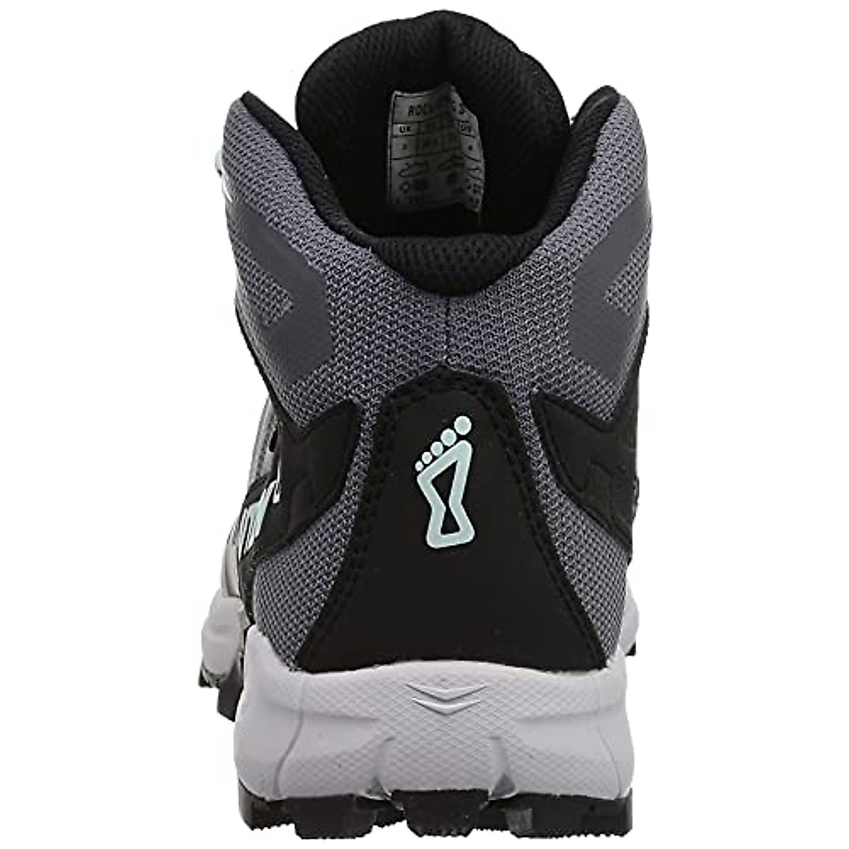 Inov-8 Women's Roclite G 345 GTX. Hiking Boot, Grey/Mint, 8