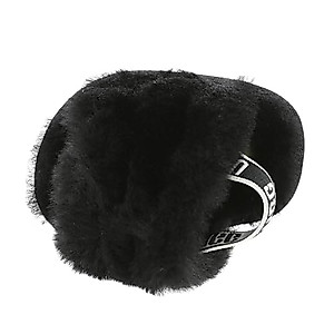 UGG Baby Fluff Yeah Slide Slipper, Black, 4-5 Infant