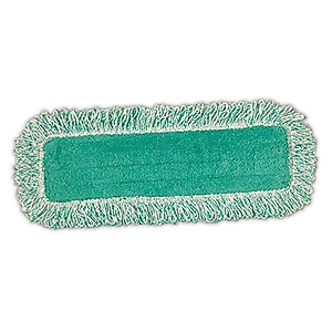 Rubbermaid Commercial Products, Light Commercial Microfiber Dust Mopfor Hardwood Floors to Pick-Up Dirt, Dust and Dog Hair,Green