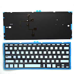 Padarsey Replacement Backlight Backlit Keyboard with 80 PCE Screws Compatible for MacBook Air 13-Inch A1369 A1466 MC965LL MC966LL EMC 2559 MD231LL/A MD760LL/A Series 2011 2012 2013 2014 2015
