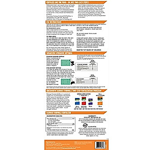 Greenview 2129861 Fairway Formula Fall Fertilizer - 45 lb - Covers 15,000 sq. ft., Multi